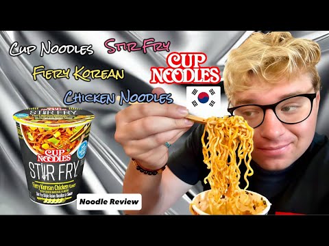 Cup Noodles Stir Fry Fiery Korean Chicken Noodles