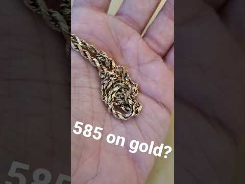 What is 585 Gold?