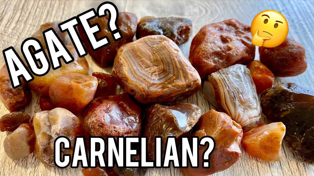Agate and Carnelian: What’s the Difference?