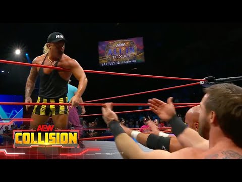 The Outrunners make a decision after FTR's 8-man tag match | AEW Collision, 6/21/25