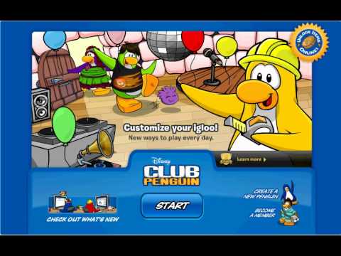 New Club Penguin Customize your Igloo Login Screen! | Club Penguin ...