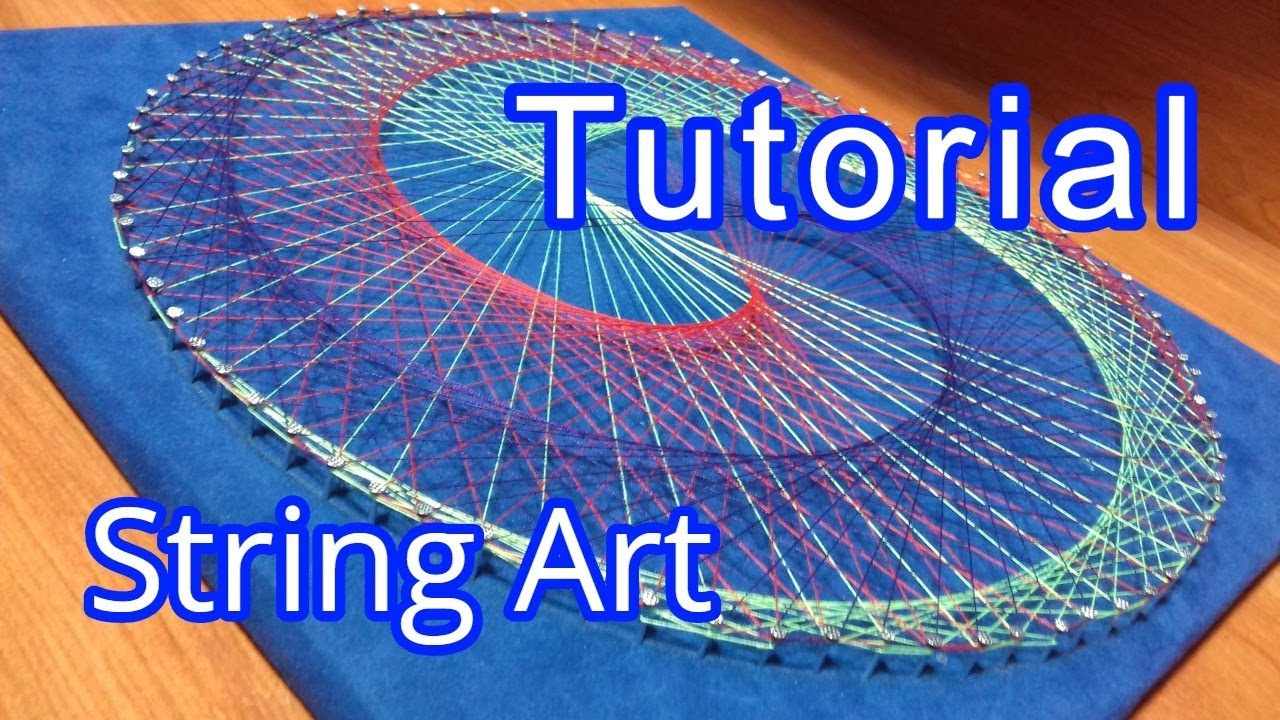 DIY Tutorial String Art Circle | G-Art