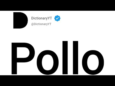 Pollo Meaning in English