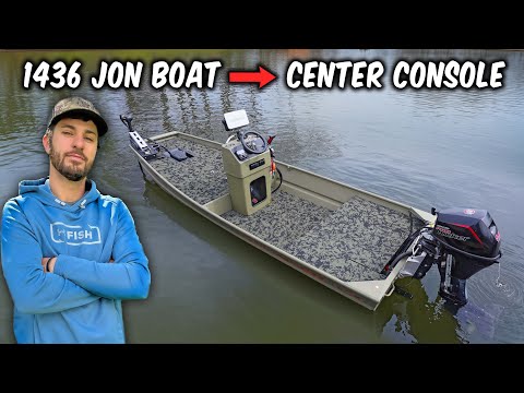 Bass Pro Shops Wanted $20k. So I Built One Myself... (Custom Tracker 1436 Skiff/Center Console)