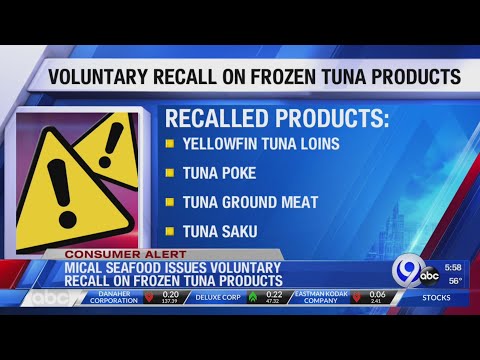 Mical Seafood issues voluntary recall on frozen tuna products