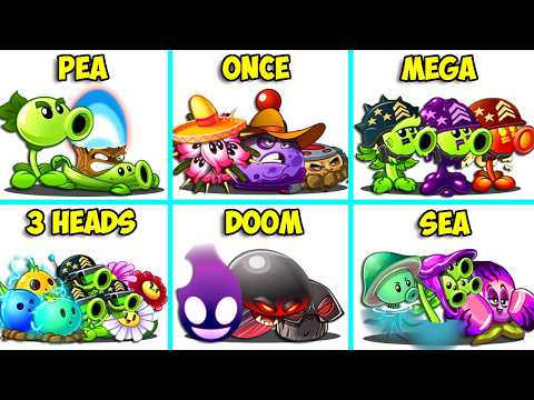 Random 20 Team 3 Plants Vs All Zombies - Who Will Win? - Pvz 2 Team Plant Battlez