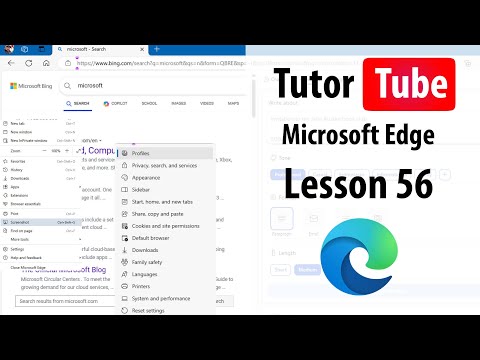 Microsoft Edge - Lesson 56 - Saving Passwords