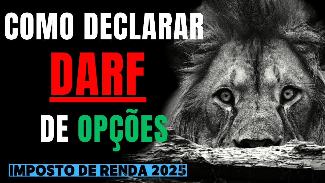 Como Declarar DARF de Opções IRPF-2025