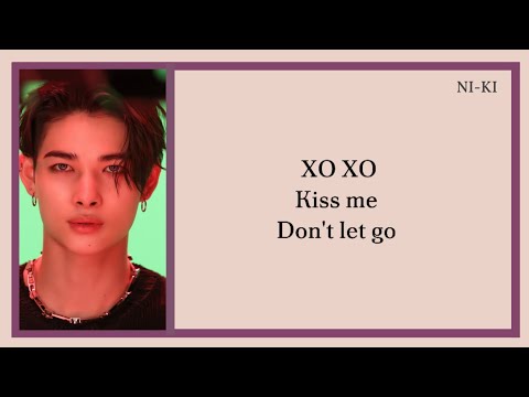 ENHYPEN 'XO (Only If You Say Yes) - KARAOKE with lyrics [English Ver.] Feat. JVKE