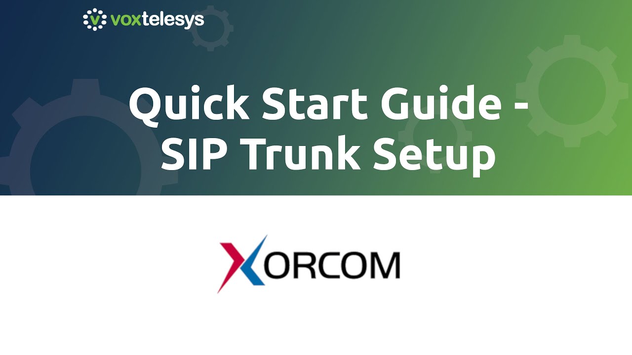 CompletePBX Quick Start Guide - SIP Trunk Setup