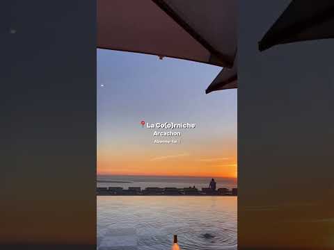 🌊 Vue imprenable sur le Bassin d’Arcachon depuis la Co(o)rniche ! ☀️🏝️
