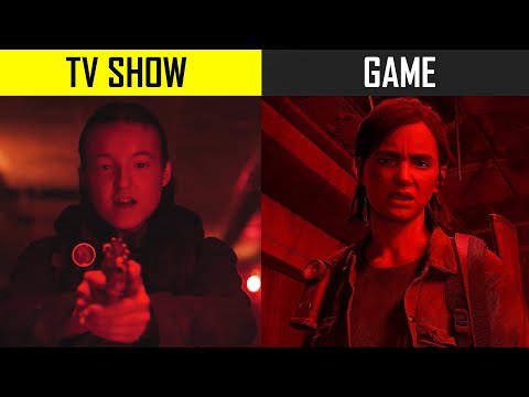 THE LAST OF US Season 2 Episode 5 Side By Side Scene Comparison