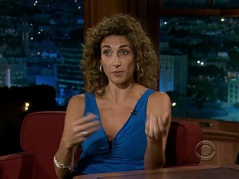 Melina kanakaredes the late show Craig Fergusso,