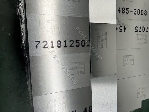 7075 aluminium sheet- SASA ALUMINUM CO., LTD