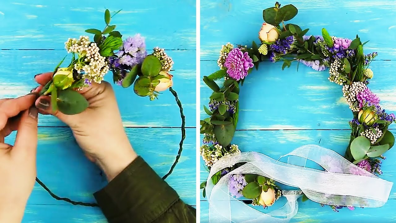 22 ADORABLE FLOWER CRAFTS AND HACKS