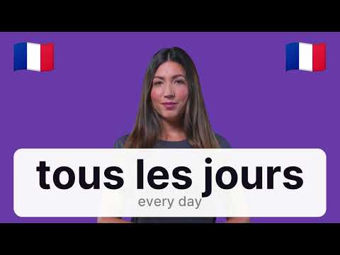 How to pronounce "tous les jours" (every day) in French