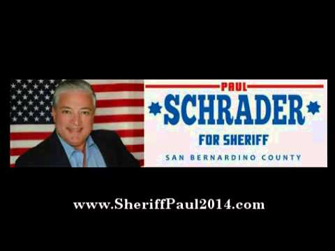 Paul Schrader for Sheriff on Constitution, Guns, and SBSD misconduct lawsuits.