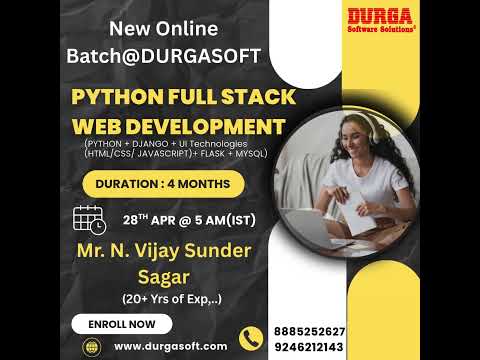 🚀 Become a Full Stack Developer with Python Full Stack Web Development! 🚀