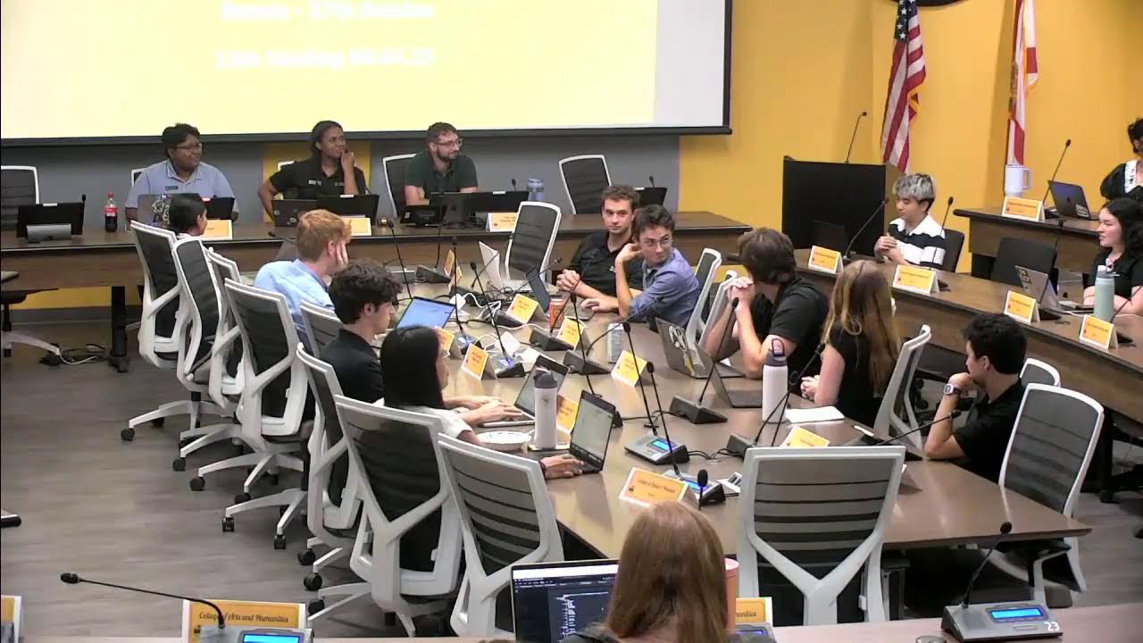 Student Government Senate September 4th, 2025