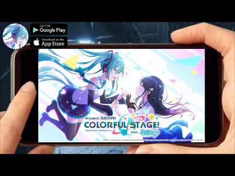 HATSUNE MIKU: COLORFUL STAGE! (EN) 2021 New Musical-Game Online Android-Gameplay