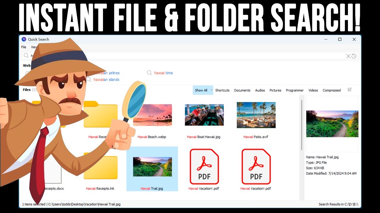 How to Find Files Instantly in Windows with Glary Quick Search
