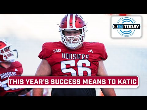 Watch: Center Mike Katic discusses IU football’s 10-0 start on BTN ...