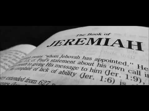 Overview of the Book of Jeremiah - Chapter 1