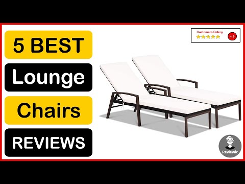 ✅ Most Comfortable Outdoor Lounge Chairs In 2023 ✨ Top 5 Tested & Buying Guide