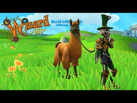Wizard101: NEW April Fool's Day Mount - Stubborn Llama