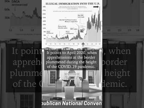 Final Night of the GOP Convention: Trump’s Misleading Immigration Chart #factcheck #trump