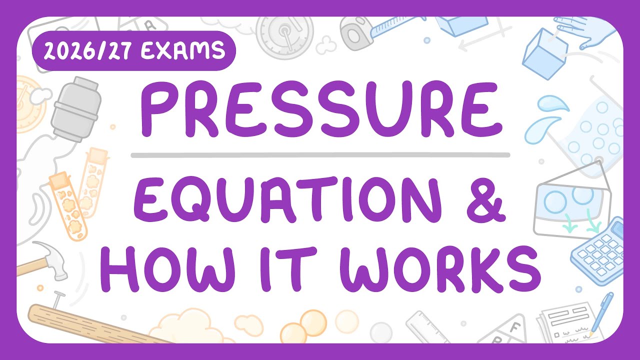 GCSE Physics - Pressure - Equation & How it Works (2026/27 exams)