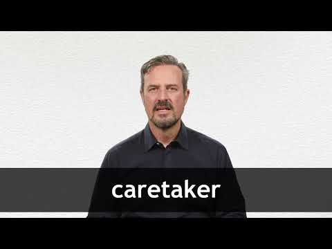 CARETAKER 释义 | 柯林斯英语词典