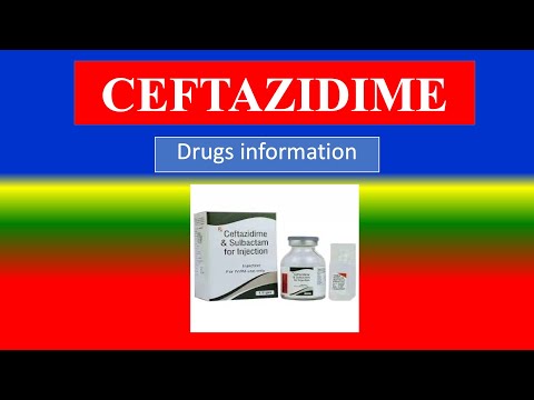 CEFTAZIDIME - Generic Name, Drug class, Brande Name ,Precautions , How to use, Side Effects