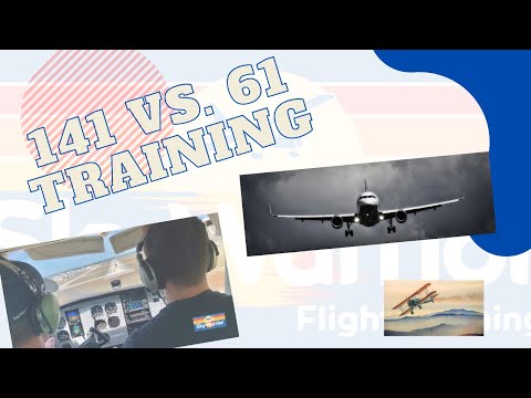 Part 61 Vs. Part 141... basic things to consider about training