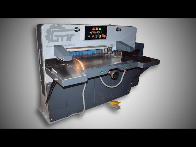 Paper Cutting Machines - Hydraulic Paper Cutting Machine Manufacturer ...