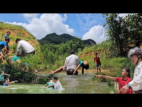 Mr. Chuong saved the life of a child who fell into the water.