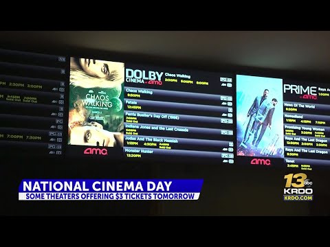 Cinemark theaters offering big discounts for first-ever National Cinema Day