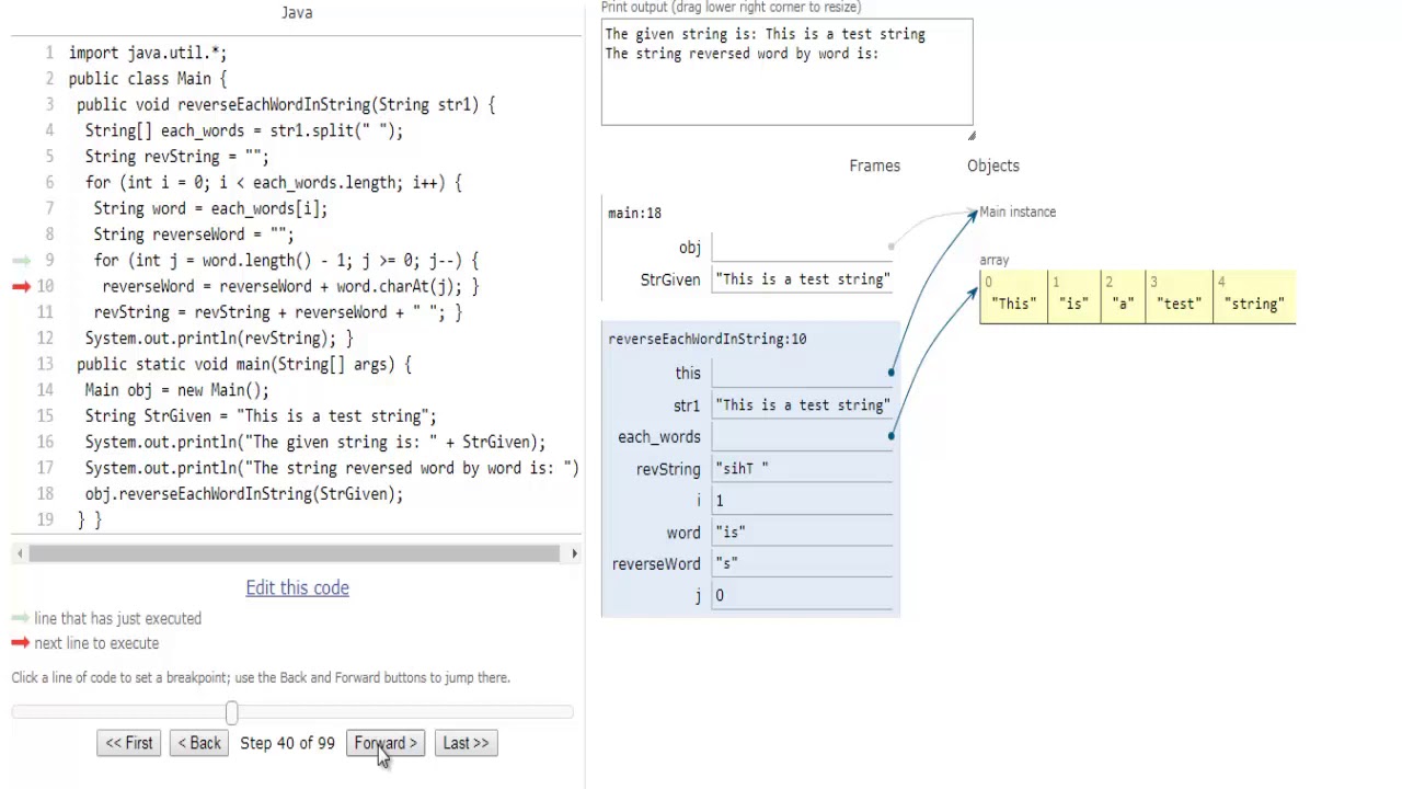 w3resource.com: Java String Exercise-46