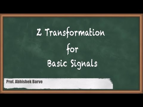 Mastering The Basics: Z-Transform For Basic Signals In Signals And Systems - GATE EI Video ...