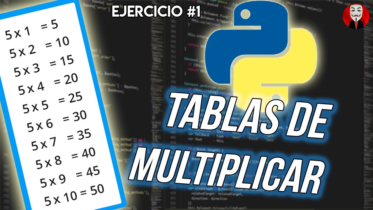 LEARN TO PROGRAM WITH PYTHON | Multiplication Tables (Exercise #1)