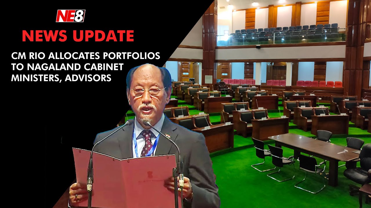 CM Rio allocates portfolios to Nagaland cabinet ministers, advisors