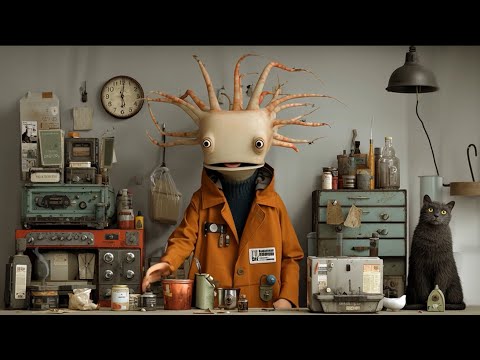 Kelly Boesch AI Art Animated Video - Song is The Light Between