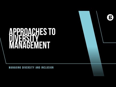 Approaches to Diversity Management