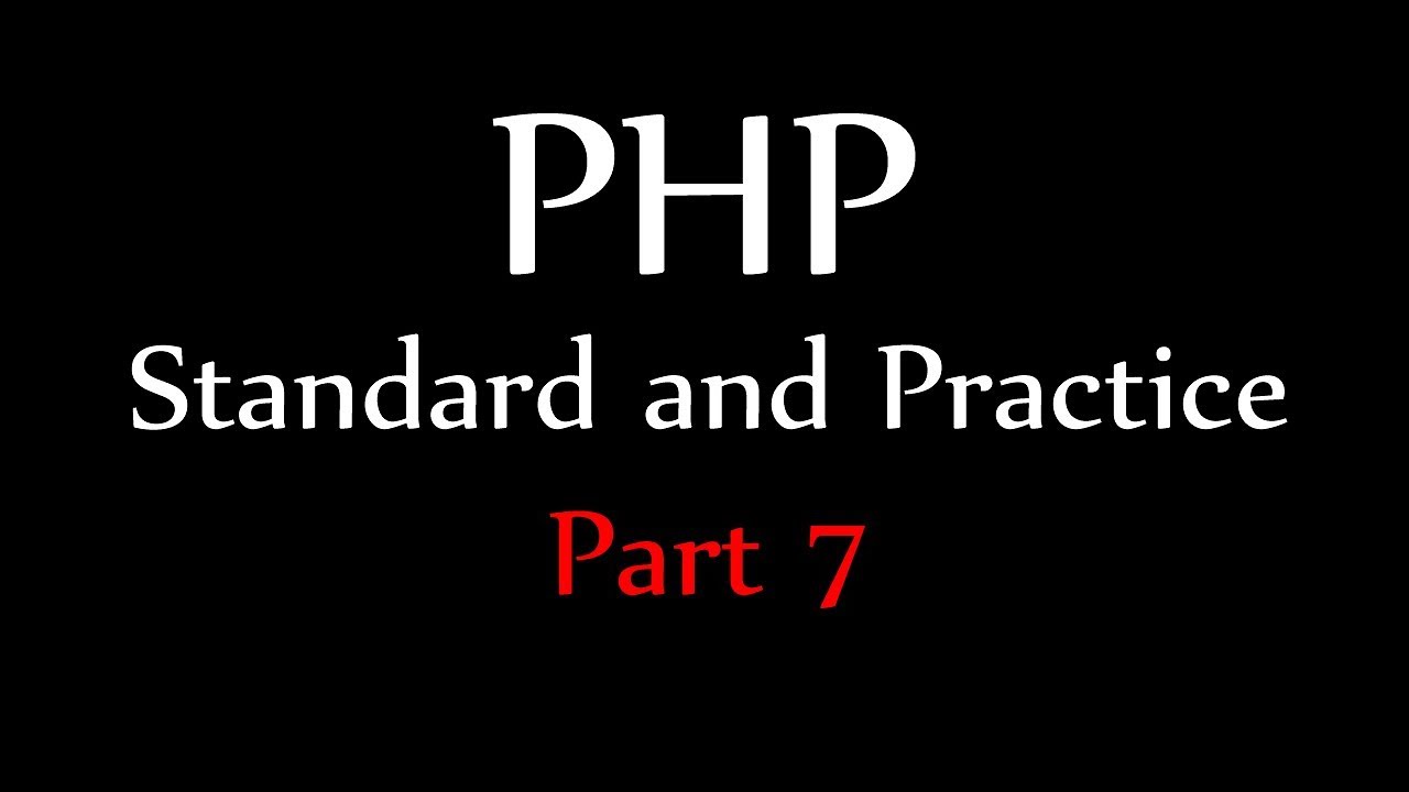 Understanding UTF8 - PHP Standard and Practices Part 7