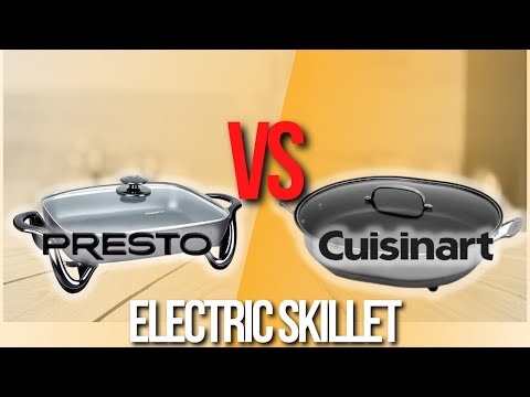 ✅ Presto Electric Skillet VS Cuisinart Electric Skillet - Which Electric Skillet is the Best?