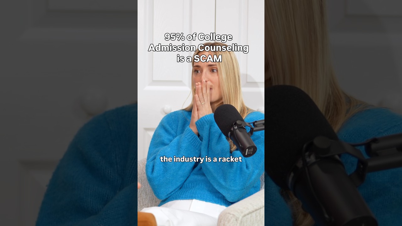 MOST COLLEGE COUNSELING IS A SCAM. And nobody wants to say it out loud.