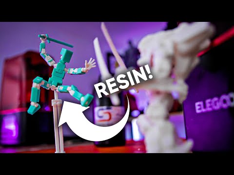 The Best Resin for 3D Printed Action Figures?