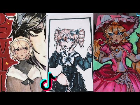 1 HOUR Of ALT Drawing TikToks - New ART Compilation #5