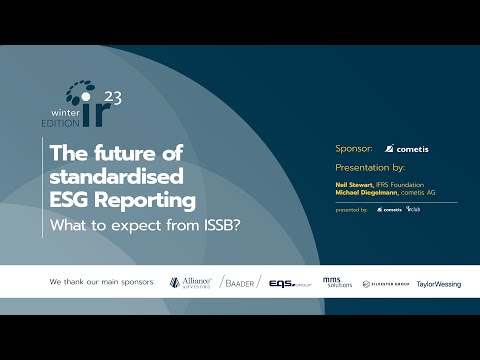 The future of standardised ESG Reporting - What to expect from ISSB