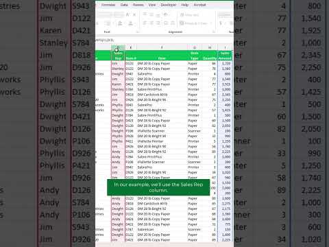 SUMIFS function in Excel or Google Sheets #12daysofspreadsheets